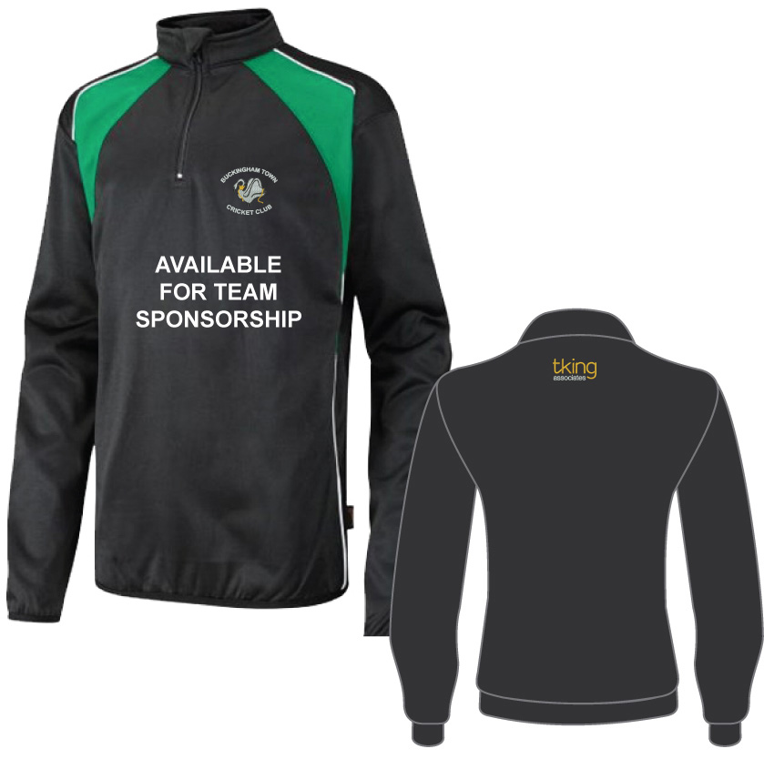 Black/emerald/white | PLAYING-TRAINING JUMPER | Uniform City