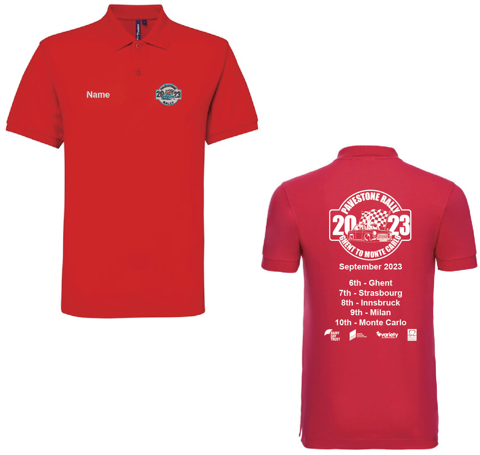 Khaki | Men’s polycotton blend polo | Uniform City